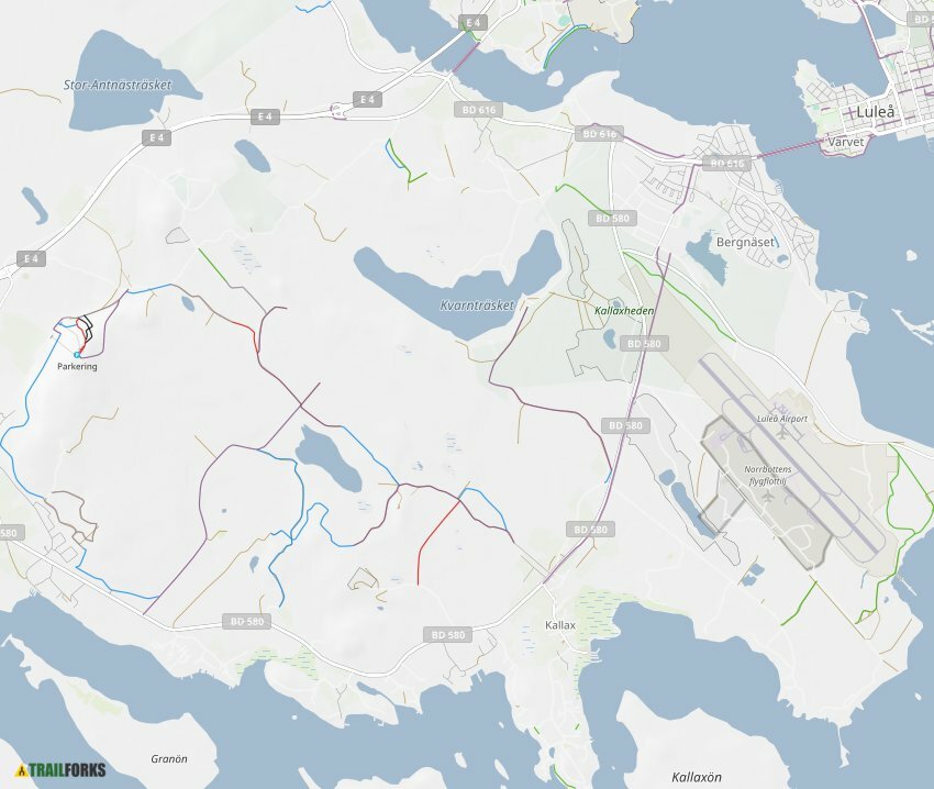 Södra Luleå Mountain Biking Trails | Trailforks