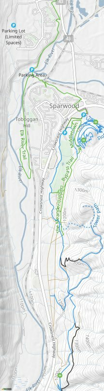 Sparwood Ridge Mountain Biking Trails | Trailforks
