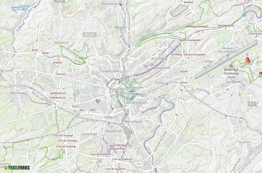 Strassen, Luxembourg Mountain Biking Trails | Trailforks