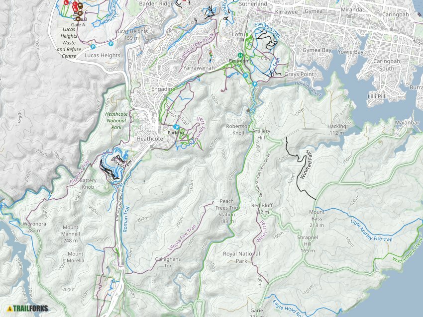 Sutherland, Australia Mountain Biking Trails | Trailforks