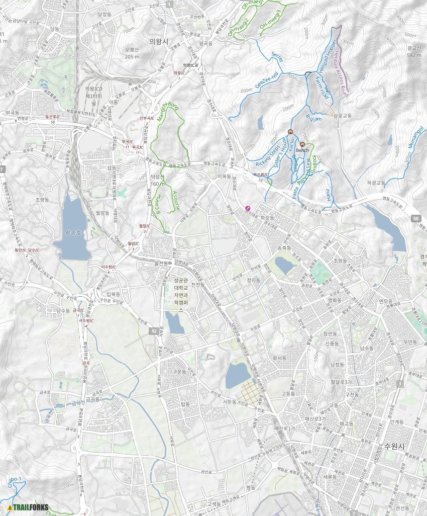 Suwon, South Korea Road Biking Trails | Trailforks