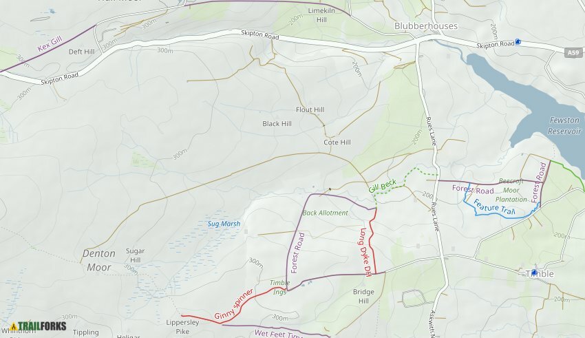 Swinsty, Fewston, Beecroft and Timble, Harrogate Mountain Biking Trails ...