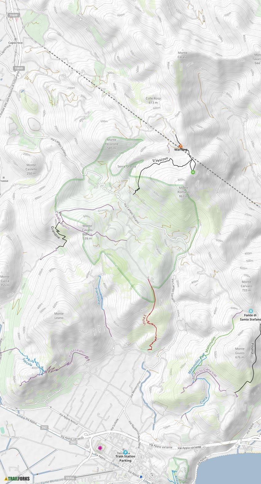 Terracina Network Trails Mountain Biking Trails | Trailforks