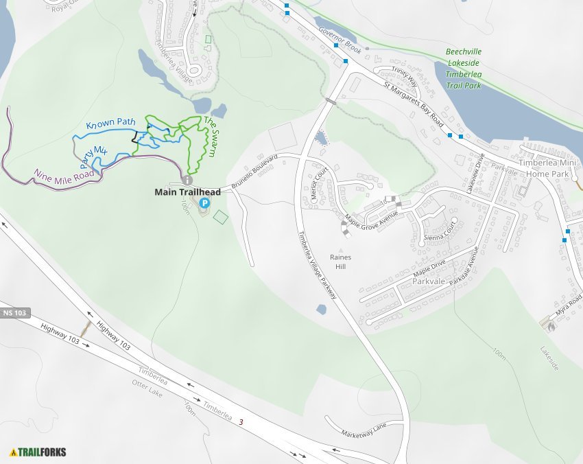 The Links at Brunello, Timberlea Mountain Biking Trails | Trailforks
