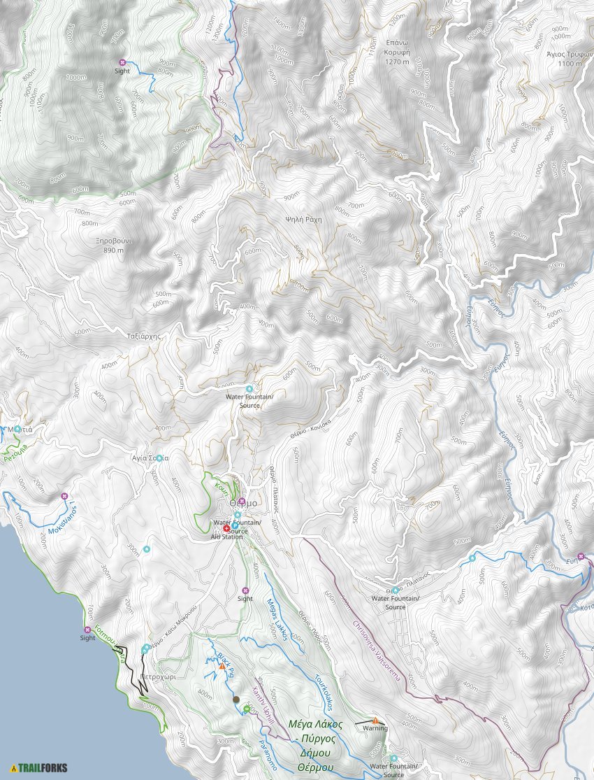 Thermo, Greece Road Biking Trails | Trailforks
