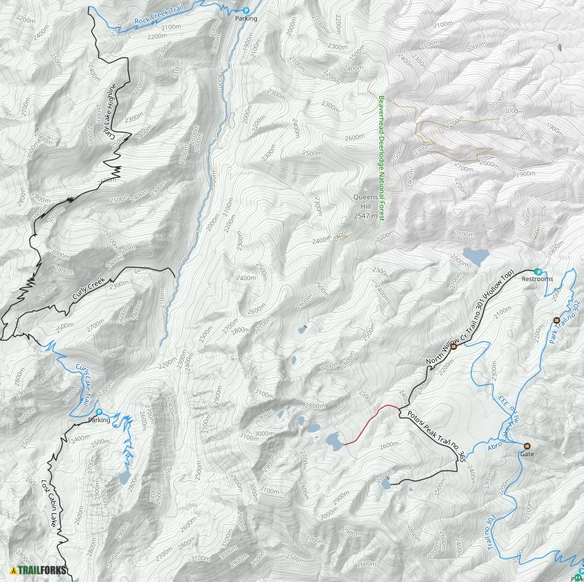 Tobacco Roots, Pony Mountain Biking Trails | Trailforks