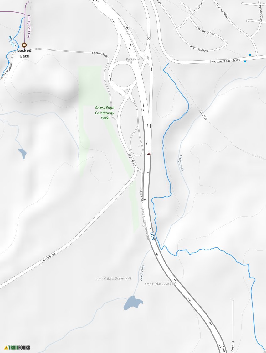 Top Bridge/Englishman River Regional Park Mountain Biking Trails ...
