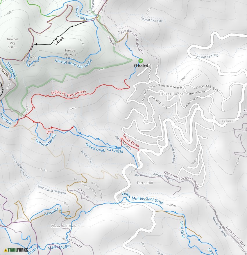 Torrentbo-Sant Vicenç de Montalt Mountain Biking Trails | Trailforks