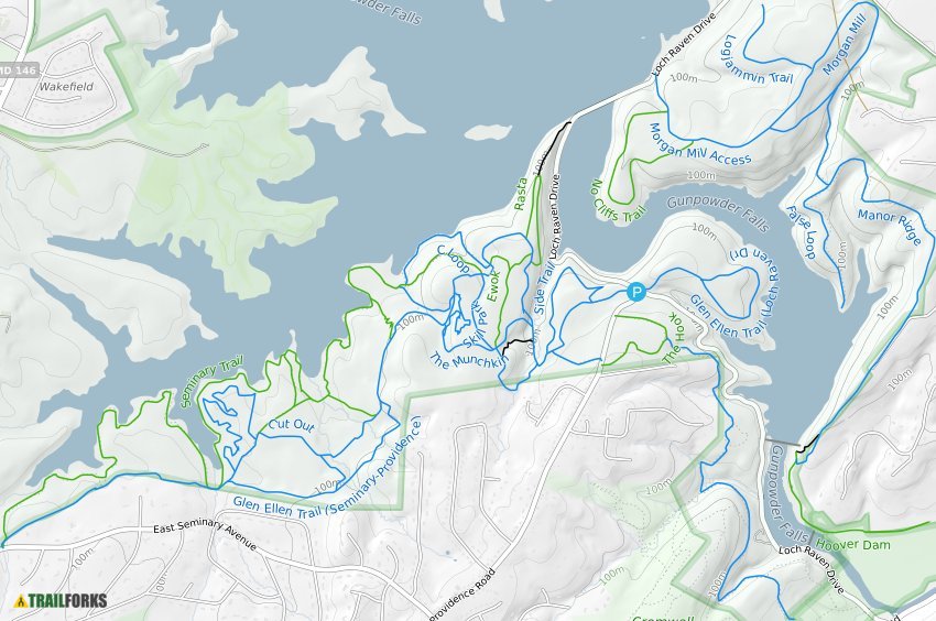 Towson, Maryland Mountain Biking Trails | Trailforks
