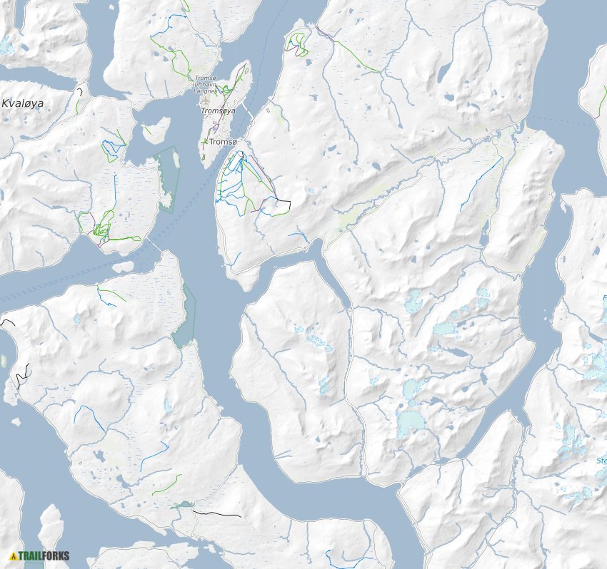 Tromsø, Norway Mountain Biking Trails | Trailforks