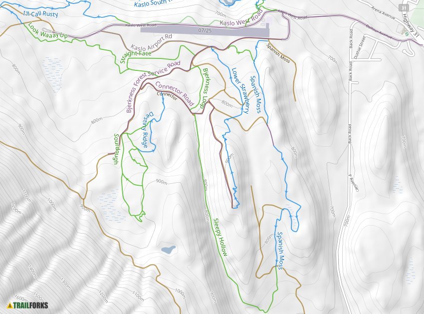 True Blue Recreation Area, Kaslo Mountain Biking Trails | Trailforks