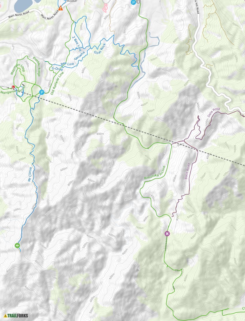 Tunnel Gully (Pakuratahi Forest) Mountain Biking Trails | Trailforks