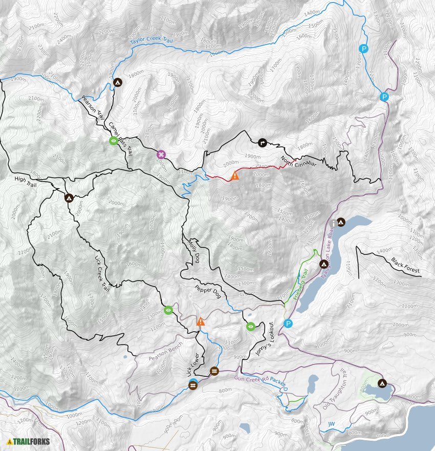 Tyaughton Lake Mountain Biking Trails | Trailforks