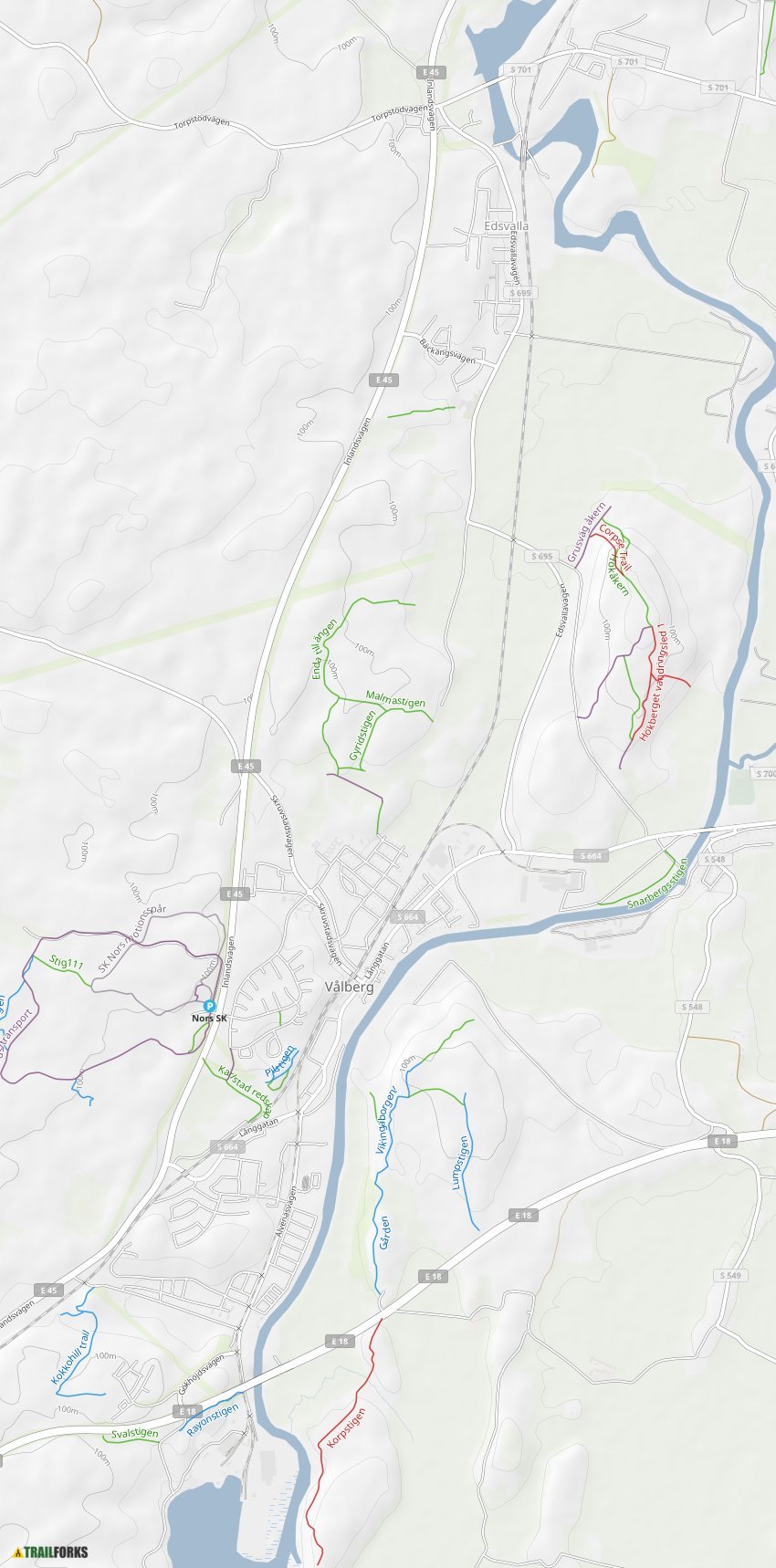 Vålberg, Karlstad Mountain Biking Trails | Trailforks
