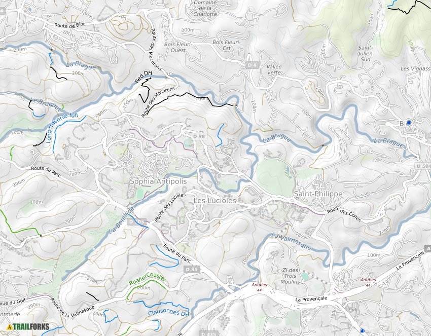 Valbonne, France Mountain Biking Trails | Trailforks
