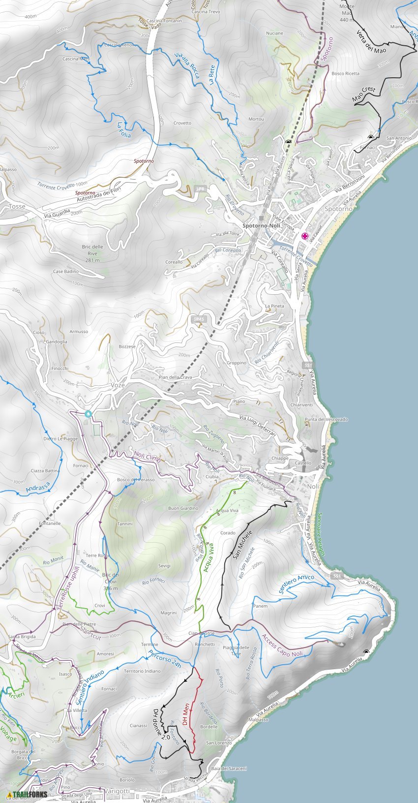 Varigotti, Italy Mountain Biking Trails | Trailforks