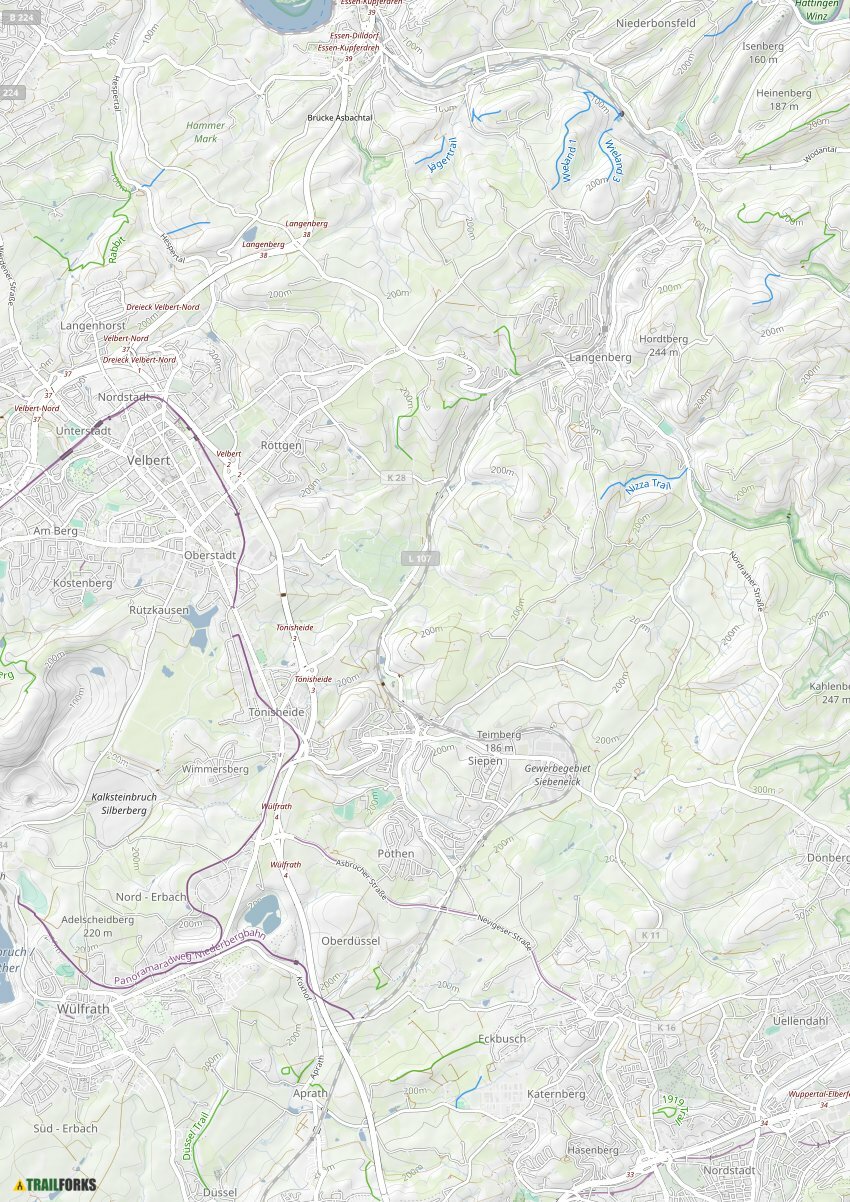 Velbert, Germany Mountain Biking Trails | Trailforks