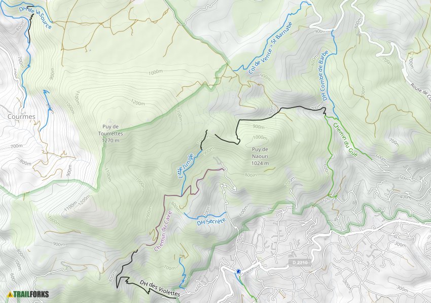 Vence, France Mountain Biking Trails | Trailforks