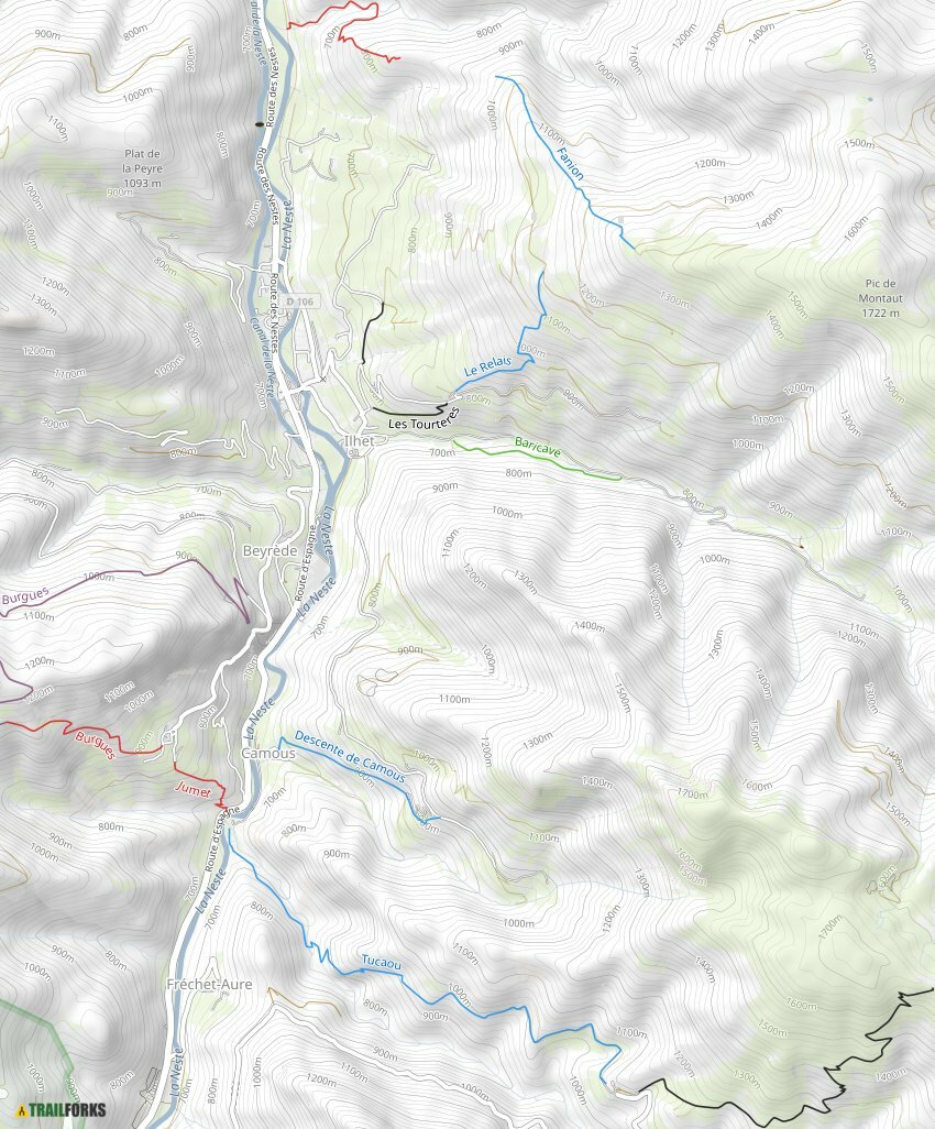 vtt Aure, Sarrancolin Mountain Biking Trails | Trailforks