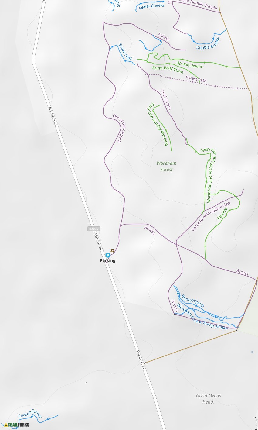 Wareham, United Kingdom Mountain Biking Trails | Trailforks