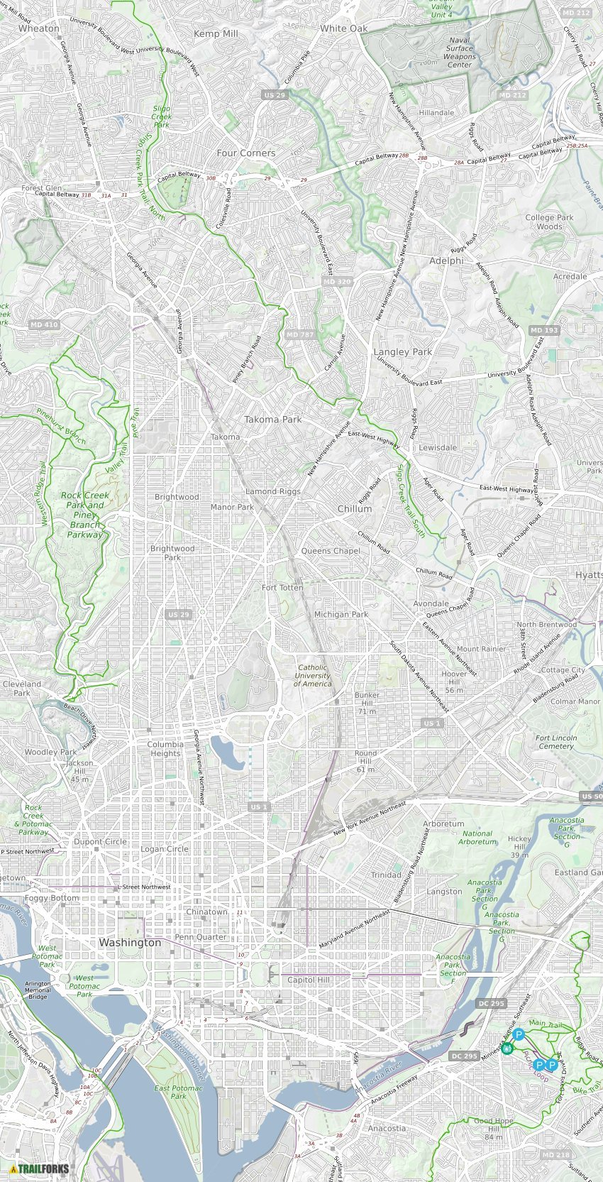 Washington DC, Washington DC Mountain Biking Trails | Trailforks