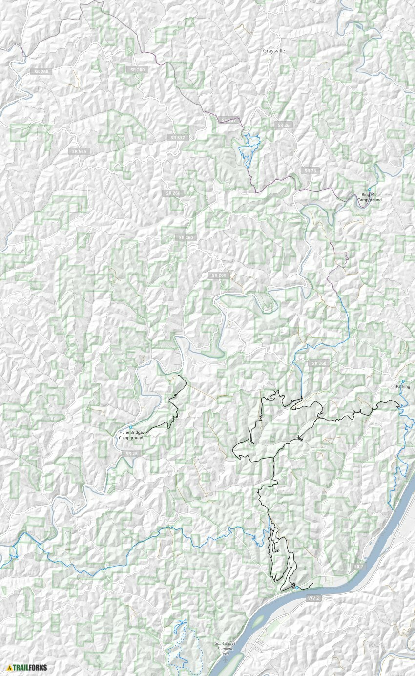 Wayne National Forest - Marietta Unit Mountain Biking Trails | Trailforks