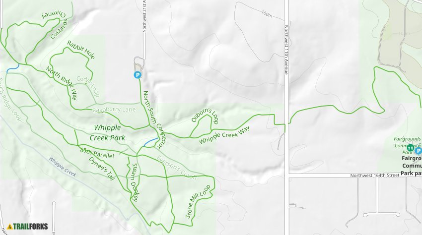 Whipple Creek Park, Vancouver Mountain Biking Trails | Trailforks