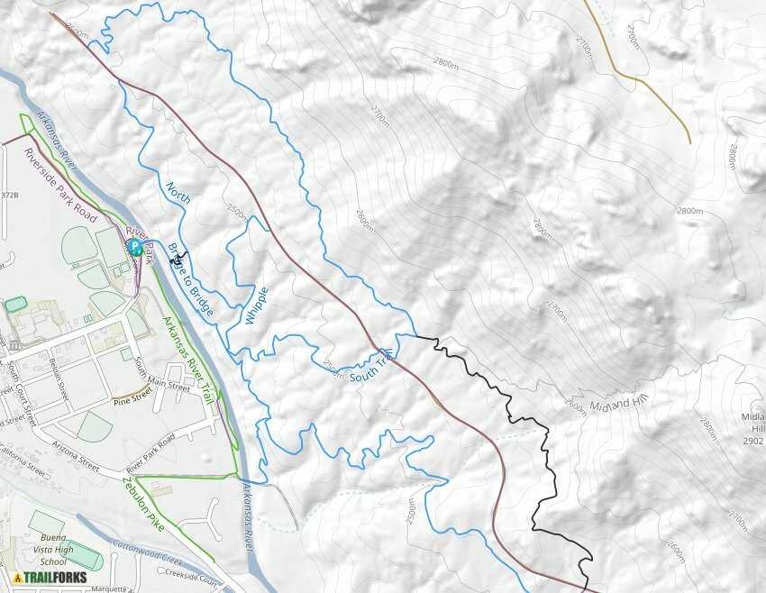 Whipple Trail System, Buena Vista Mountain Biking Trails | Trailforks