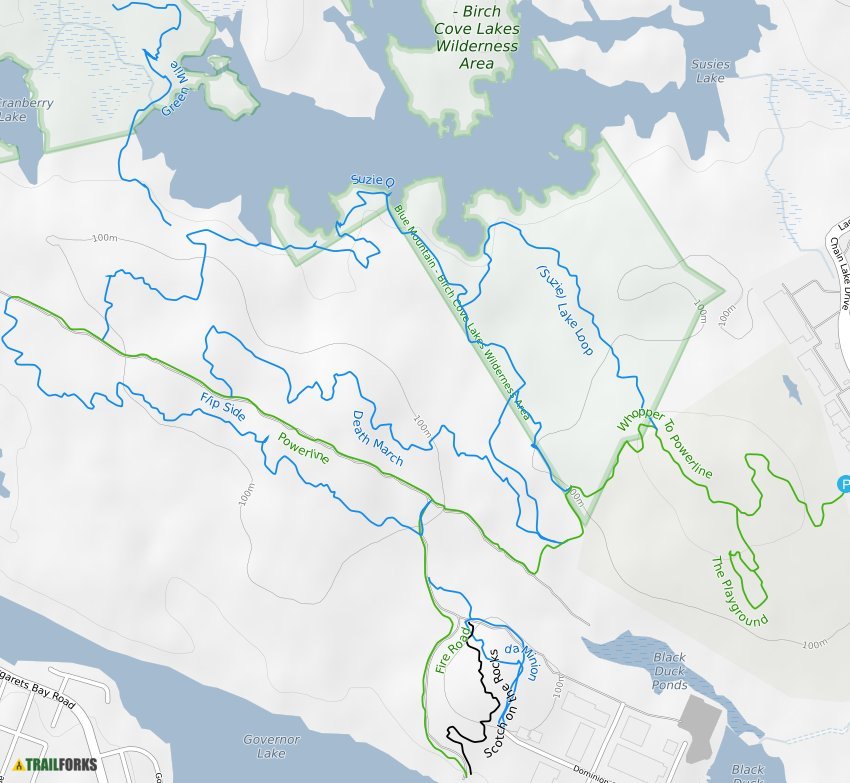 Whopper Dropper Mountain Biking Trails | Trailforks