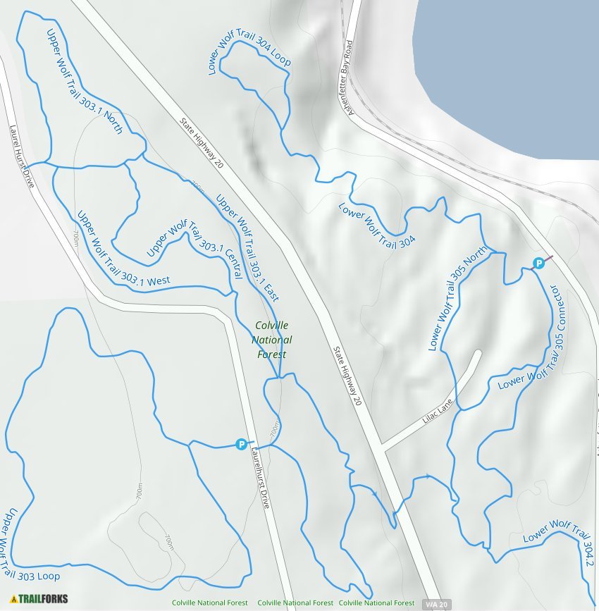 Wolf Trails, Newport Mountain Biking Trails | Trailforks