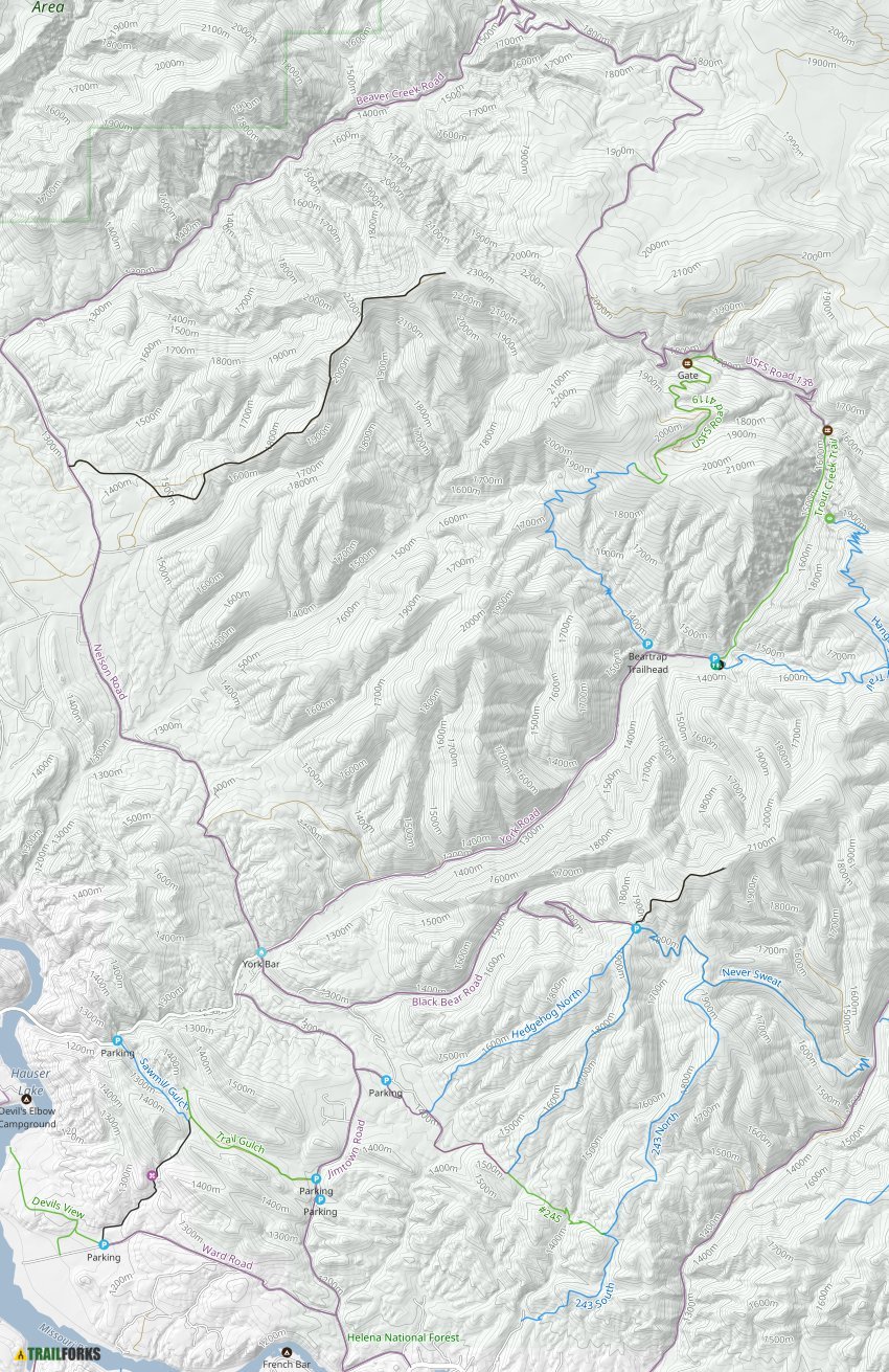 York, Helena Mountain Biking Trails | Trailforks