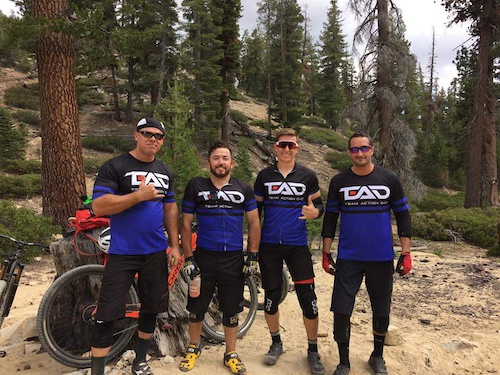 Me, Daniel Mendez, Ryan Abler, Travis Ellis at The Cannell Meadow Trail ...