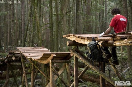 How do I build curved ladder bridges? - Pinkbike Forum