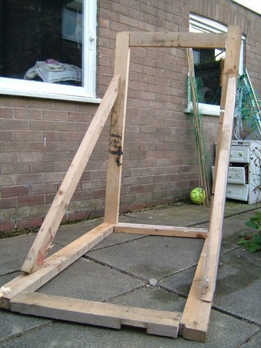 Step by step picture of building a wooden kicker - Pinkbike Forum