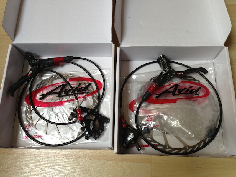 2013 Avid Elixir CR Brakeset (203mm Front) (185mm Rear) For Sale
