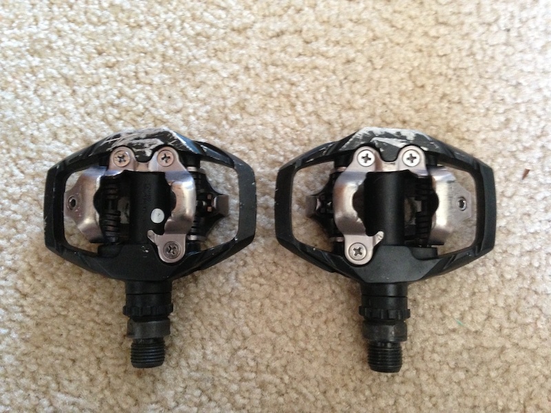 Shimano M530 Clipless Platform Pedals For Sale