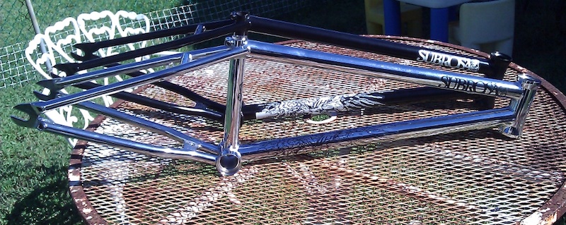 Subrosa Pandora frames, brand new Black/Chrome For Sale