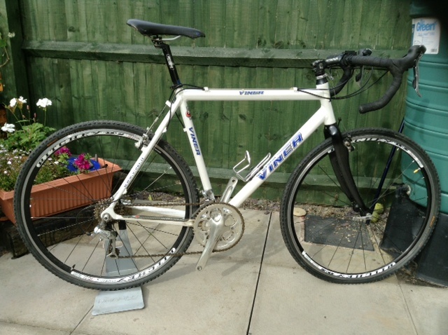 Viner Aluminium Cyclocross/Road bike - Large (Carbon forks, For Sale