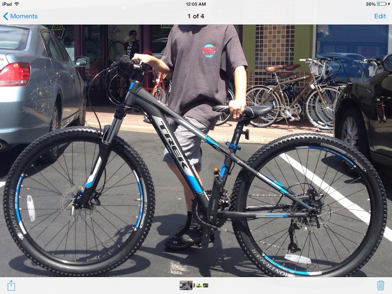 2013 Trek 4300 Disc, extra small, XS, For Sale