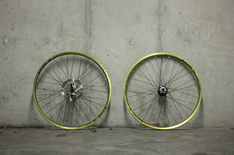 Azonic Outlaw Wheelset 26" (GREEN) For Sale