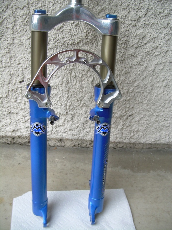1998 MARZOCCHI BOMBER Z.2 BAM FORKS BLUE For Sale