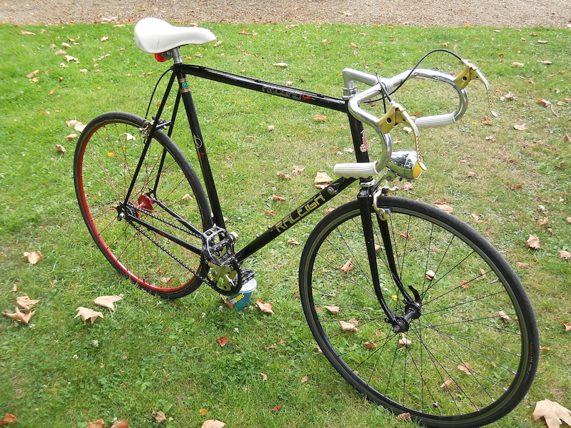 Single speed Raleigh Record sprint, Reynolds 501, 63.5cm fra For Sale