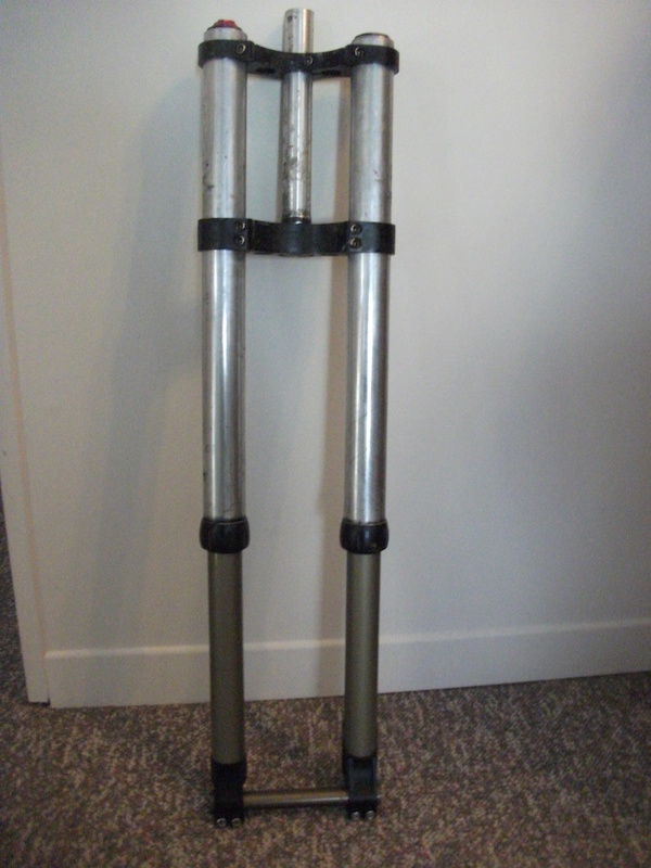 DNM dual clown fork- USD180 180mm travel inverted well For Sale