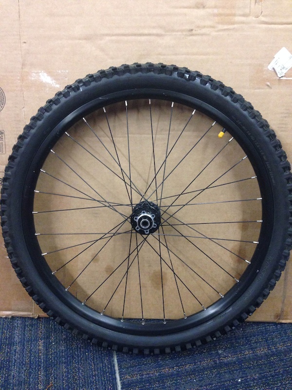 Azonic outlaws wheels with new kenda tires. $150 OBO! For Sale