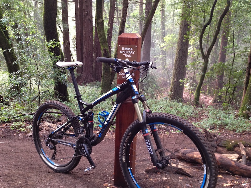 2013 Trek Fuel EX 8 17.5" Black/Blue For Sale