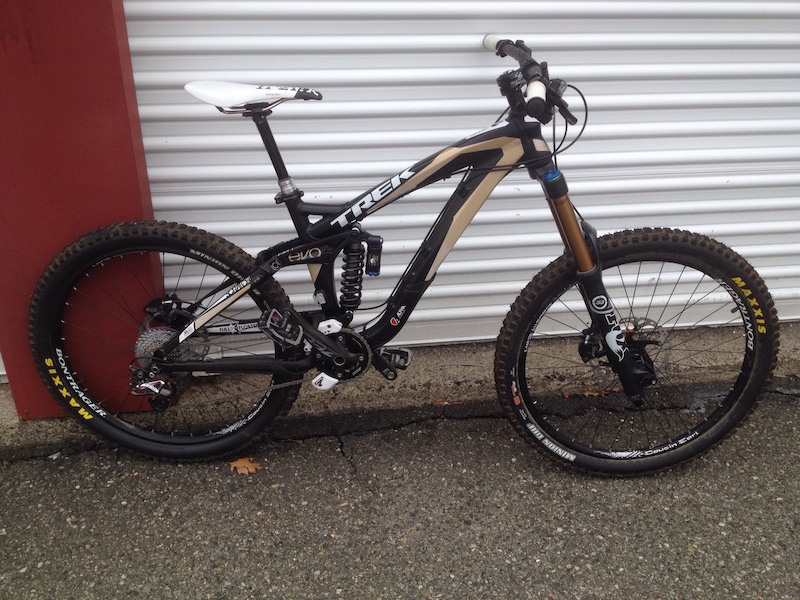 2013 Trek scratch 8 coil with new shimano zee parts For Sale