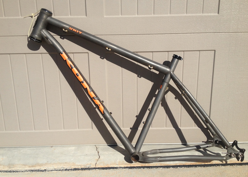 2014 2013 Kona Unit Frame Large SS Steel Fox 29" 120mm Fork For Sale