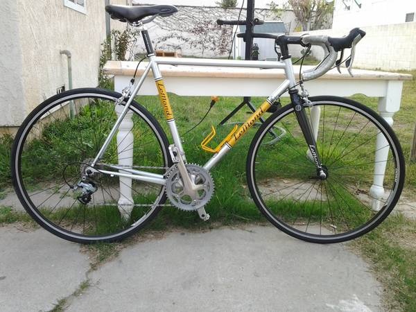 Lemond Sarthe 55cm OSX Platinum Steel, Carbon bike For Sale