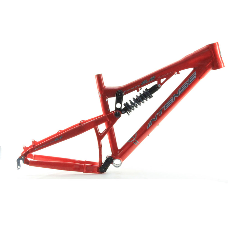 Intense 6.6 16" Full Suspension MTB Frame inc. Marzocchi Roc For Sale