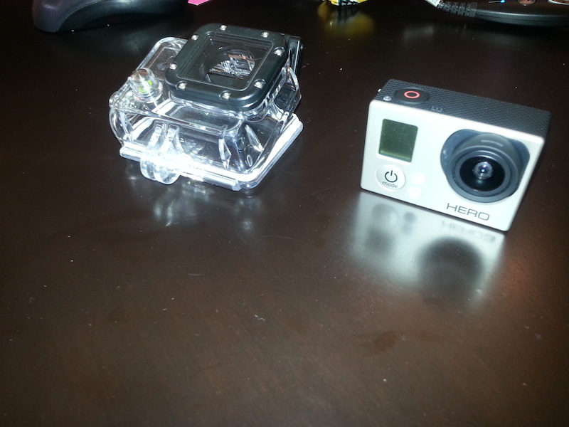 Go Pro Hero 3 Silver w/SD card and Chest Mount For Sale